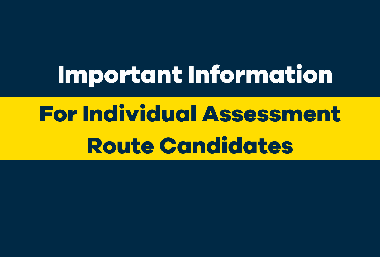 Important Information - NISCC