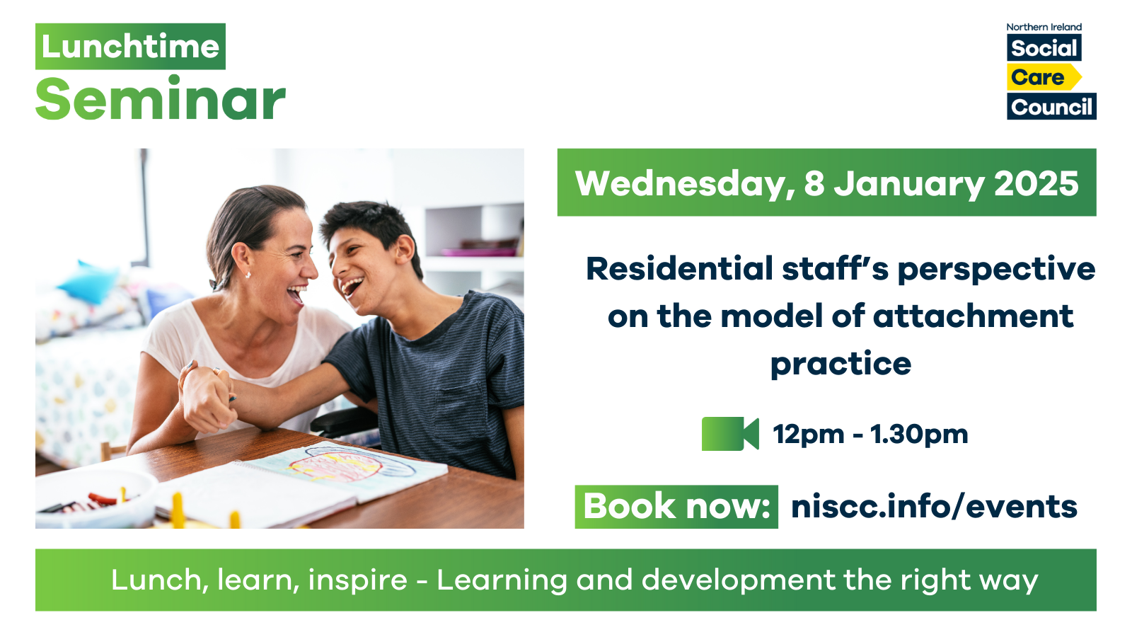 Lunchtime Seminar - Residential staff’s perspective on the model of ...