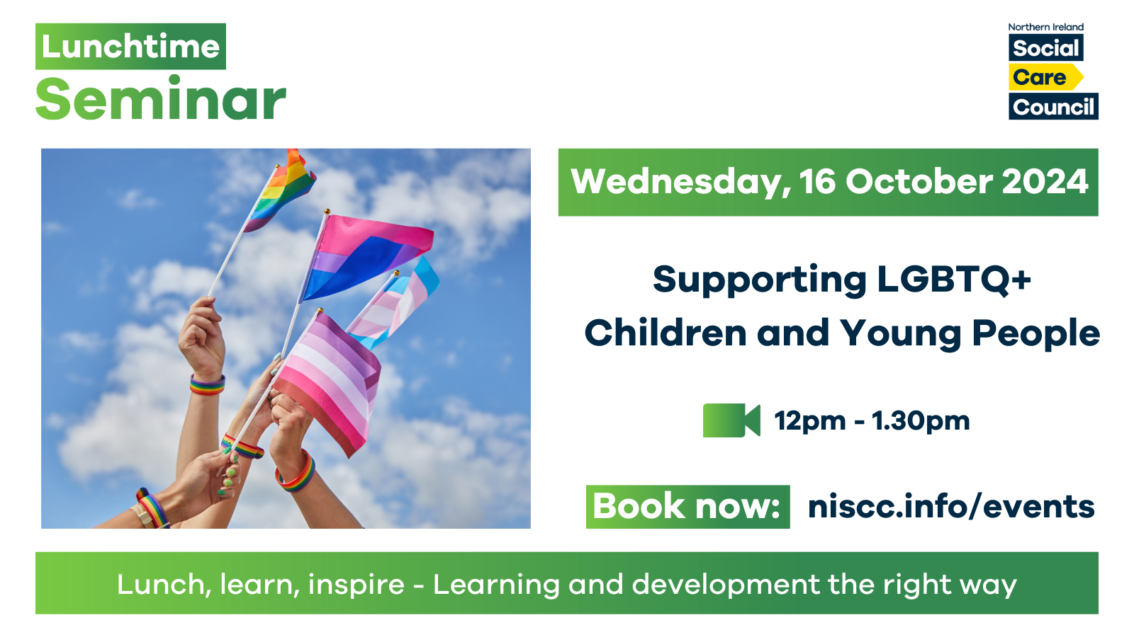 Lunchtime Seminar - Supporting LGBTQ+ children and young people - NISCC